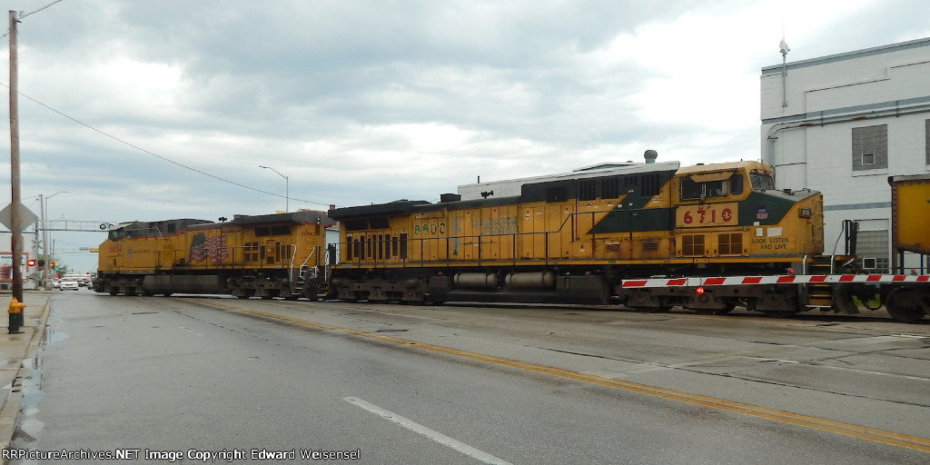 Crossing Washington Av. 7 miles from Oak Creek power plant